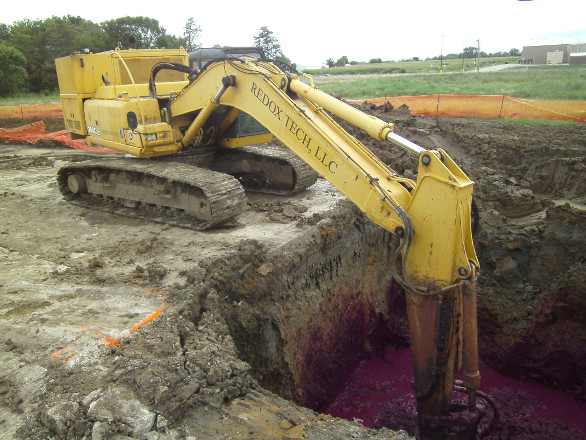 In Situ Soil Blending – Redox Tech, LLC